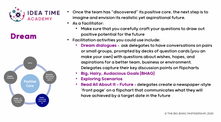 Appreciative Inquiry: Guide for Workshop Facilitators - The Big Bang ...