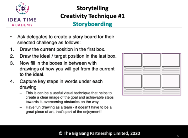 10 Story Techniques for Facilitators - The Big Bang Partnership