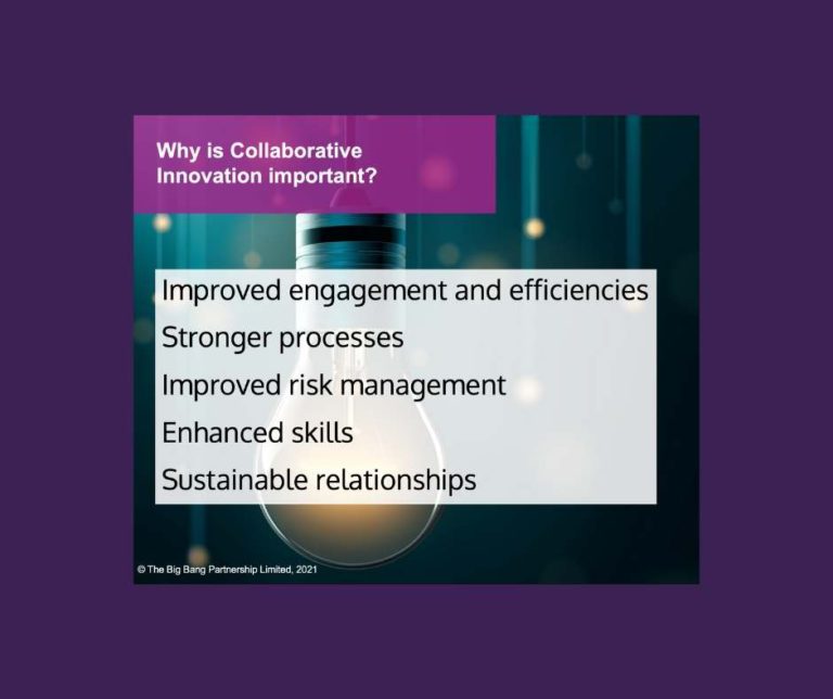 Collaborative Innovation - The Big Bang Partnership