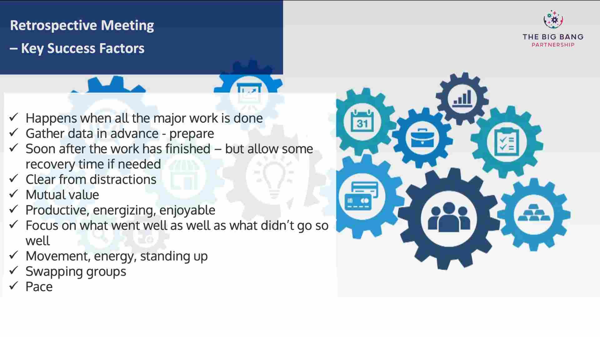 Lead Productive, Effective, and Fun Retrospective Meetings - The Big ...