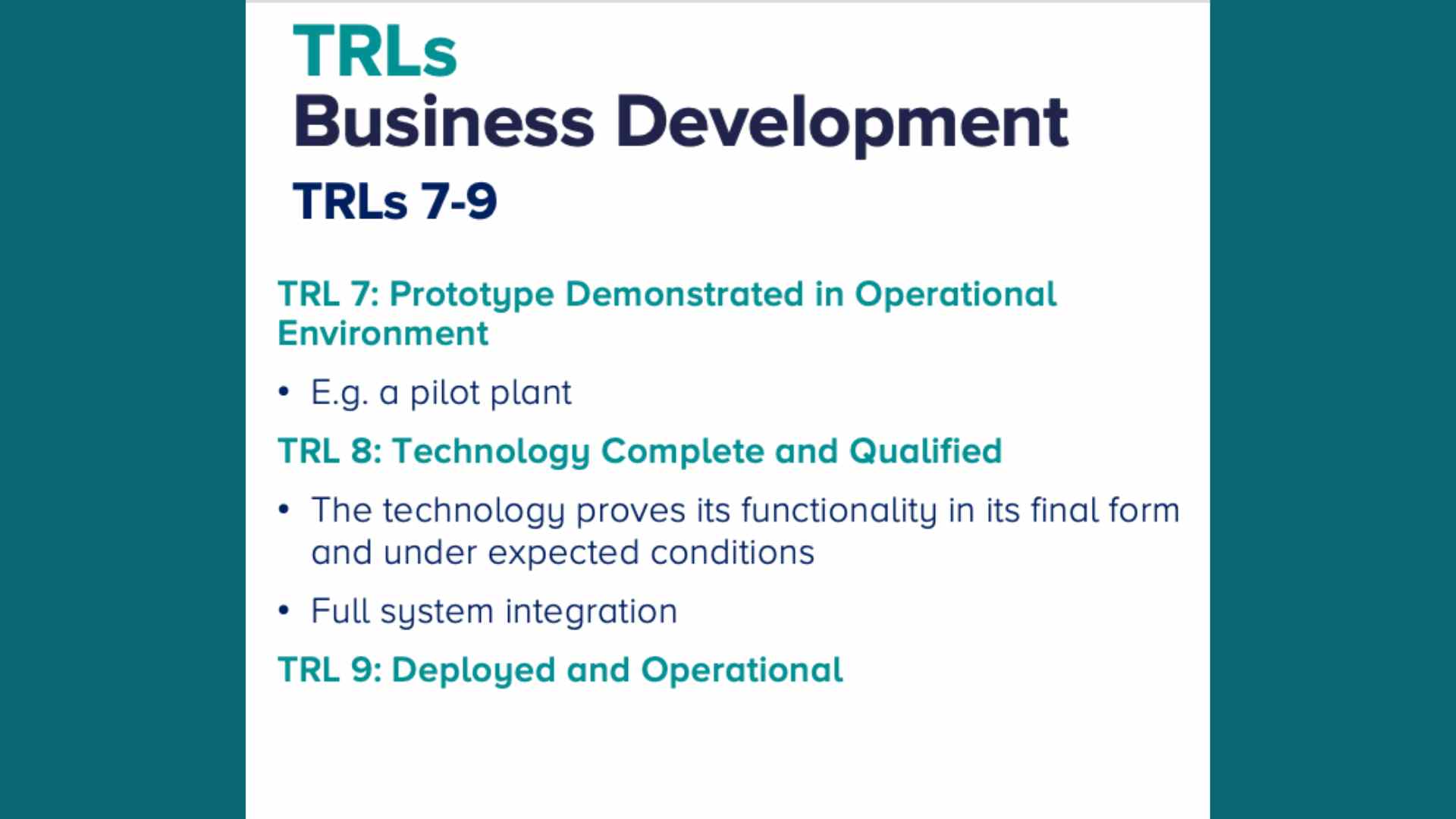 What are TRLs? Technology Readiness Levels Explained - The Big Bang ...